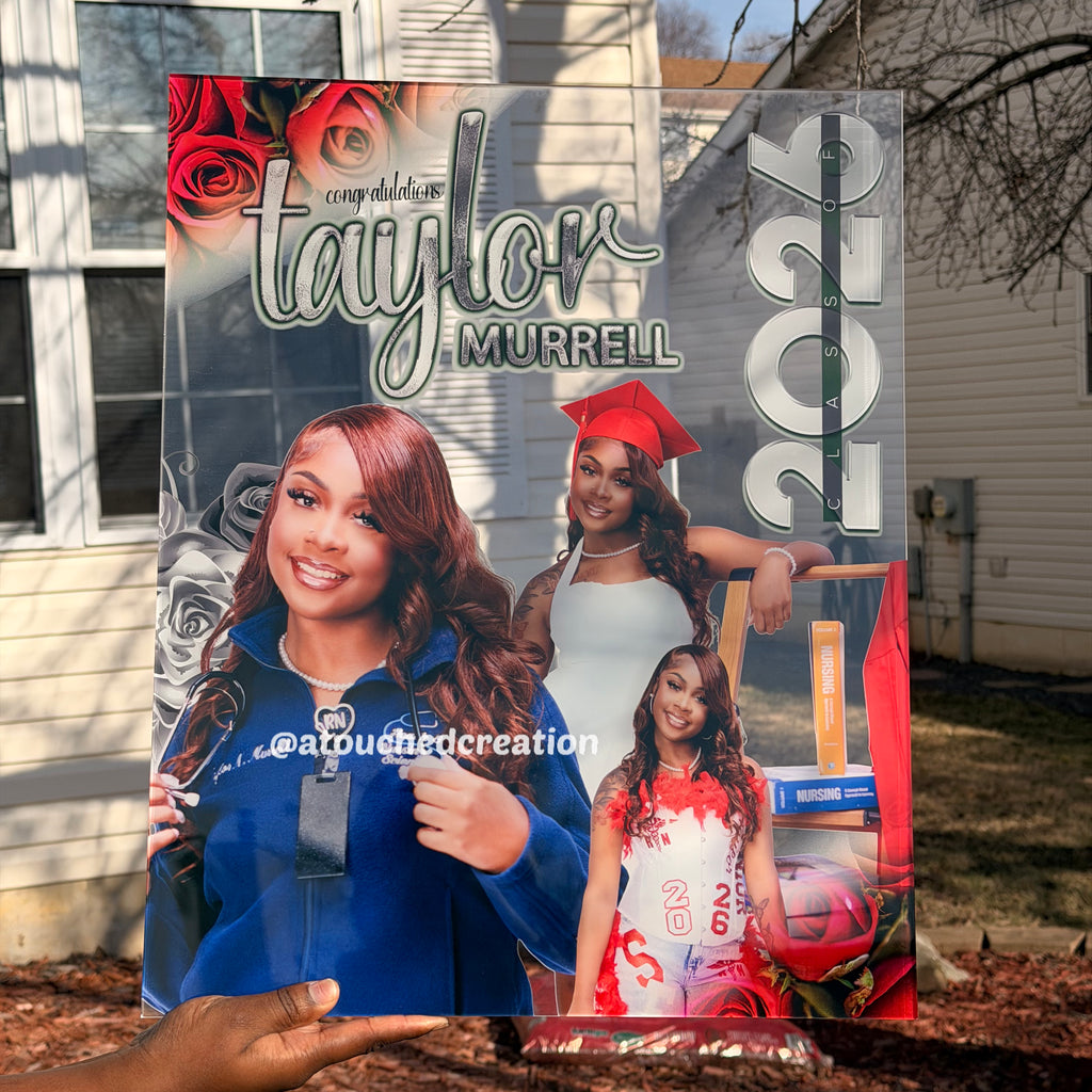 16x20 Acrylic Sign – A’Touched Creation
